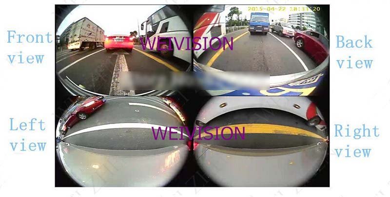 Full View Camera in Sri Lanka with 4-camera Universal - Greasemonkey.lk